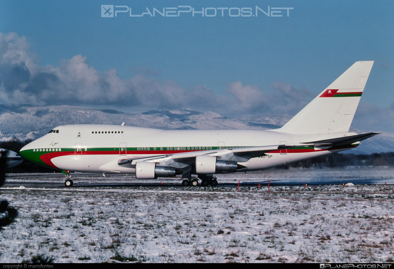 A40-SP - Boeing 747SP operated by Royal Flight of Oman taken by ...