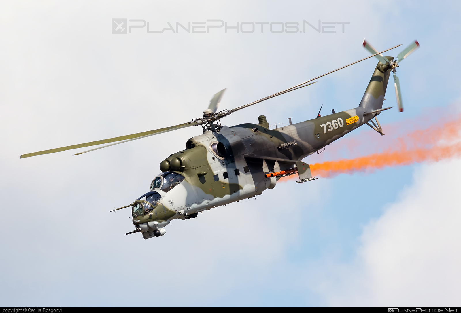 7360 - Mil Mi-35 operated by Vzdušné síly AČR (Czech Air Force) taken ...