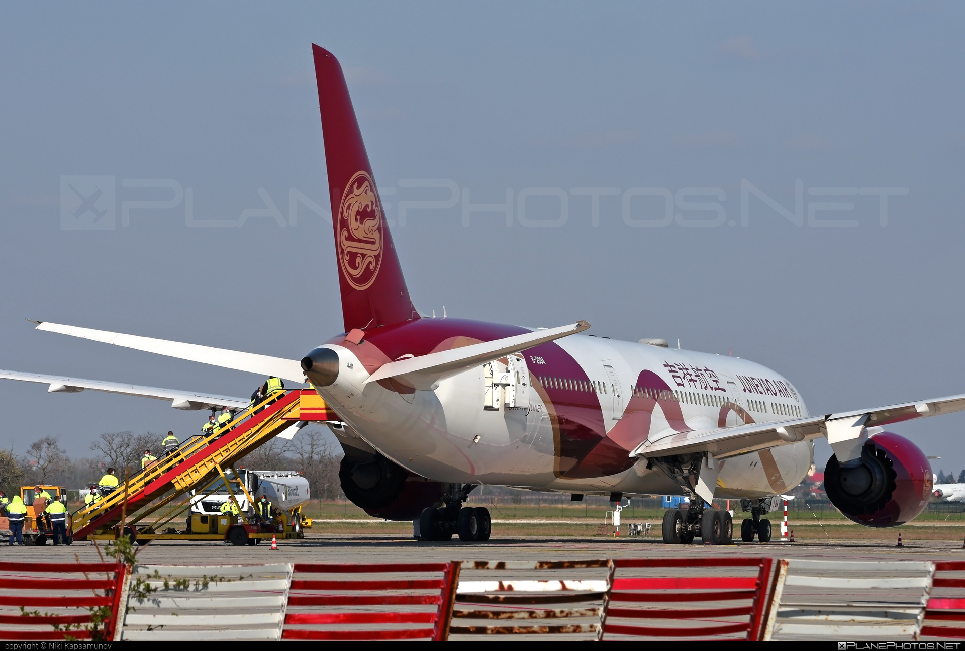 undefined - #boeing, #b787, #boeing787, #dreamliner, #juneyaoairlines