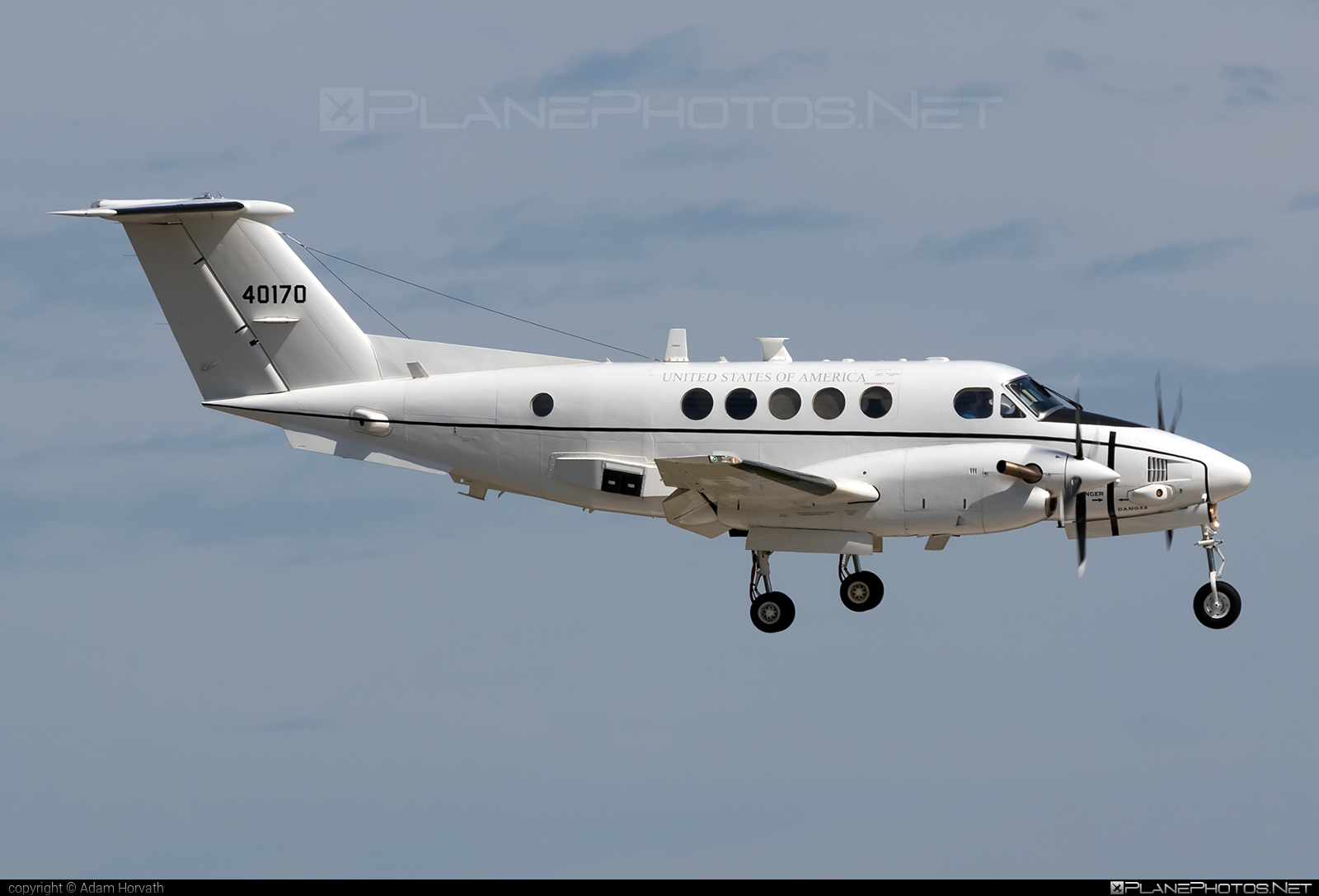 84-00170 - Beechcraft C-12U Huron operated by US Army taken by Adam ...