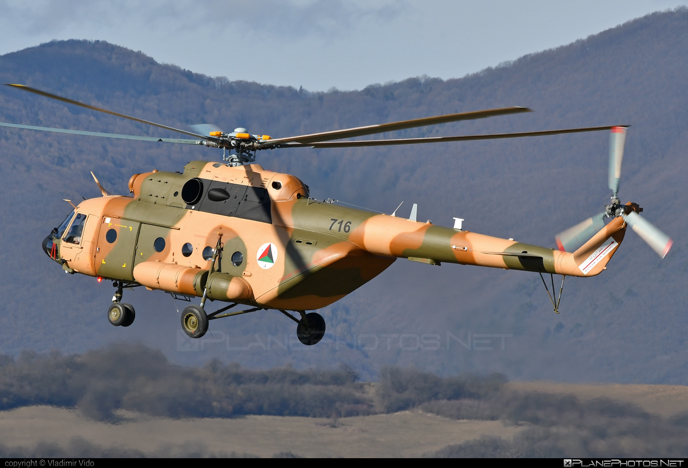 716 - Mil Mi-17V-5 operated by Afghan Air Force taken by Vladimir Vido ...