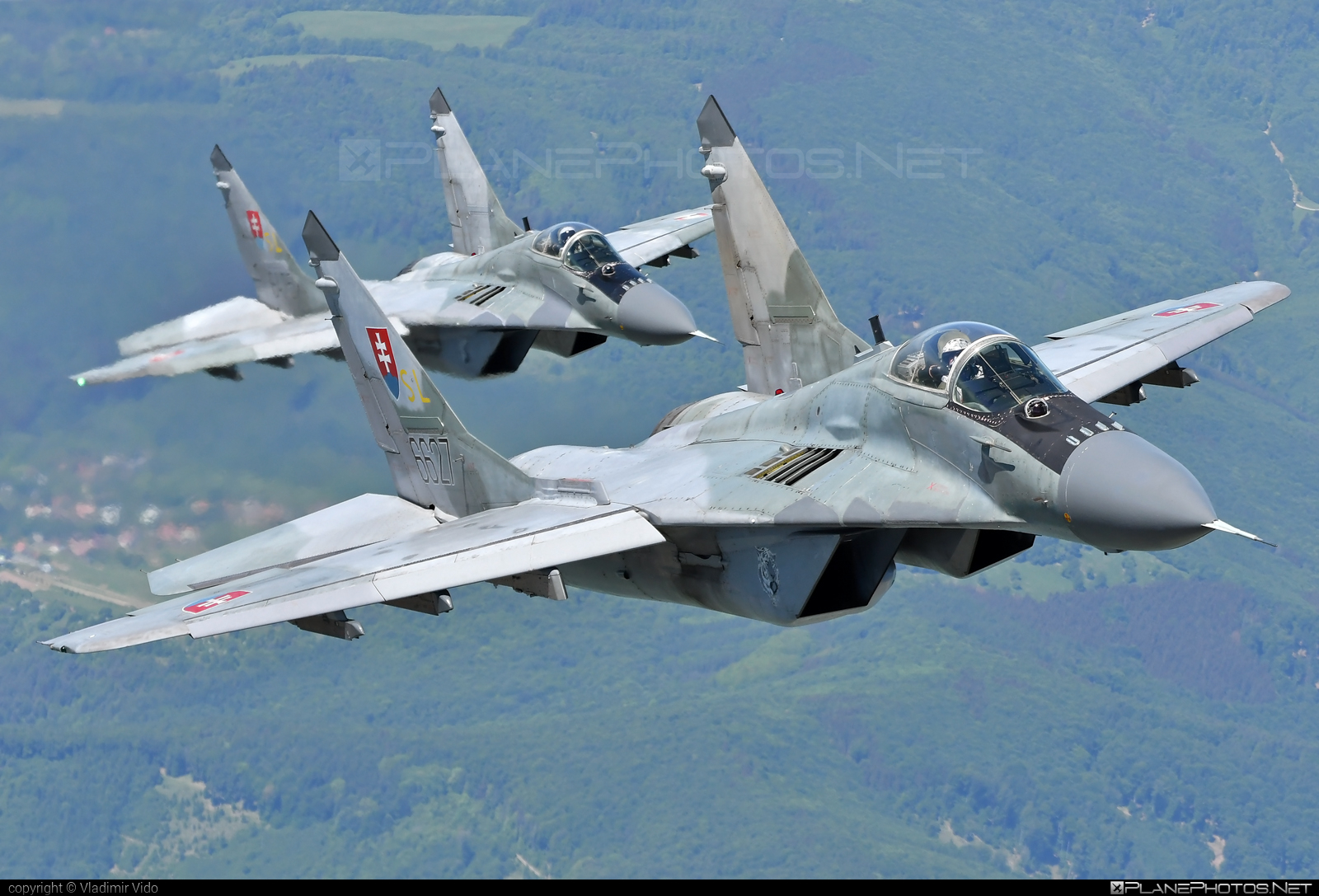 6627 - Mikoyan-Gurevich MiG-29AS operated by Vzdušné sily OS SR (Slovak ...