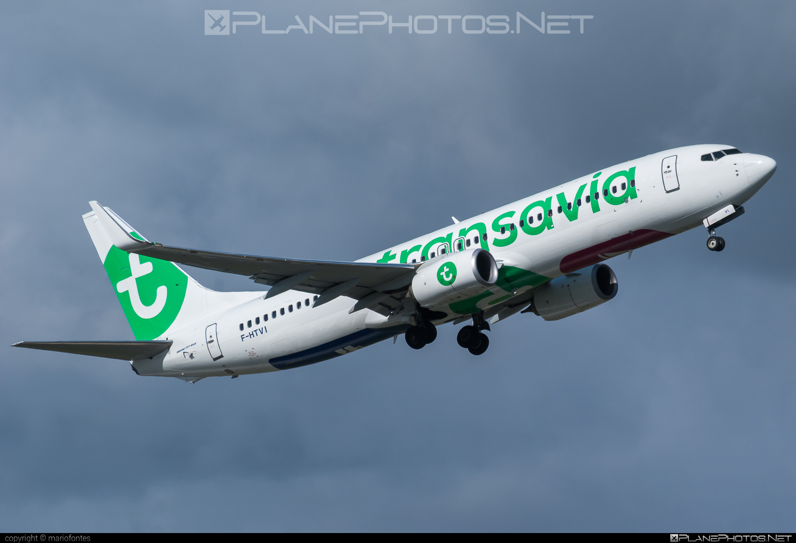 F-HTVI - Boeing 737-800 operated by Transavia France taken by ...