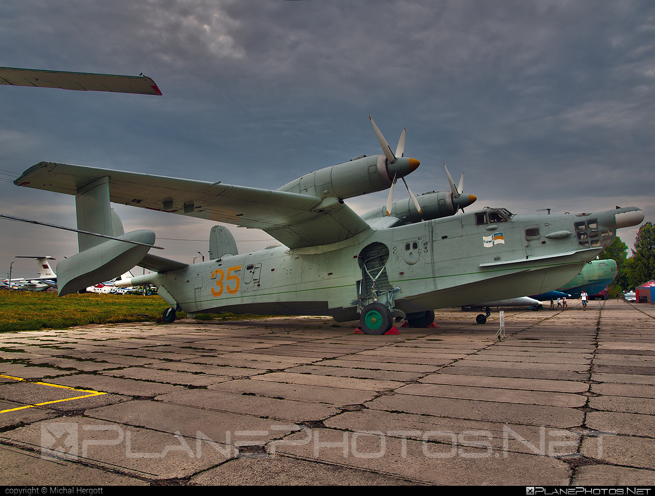 35 - Beriev Be-12 Chayka operated by Povitryani Syly Ukrayiny ...