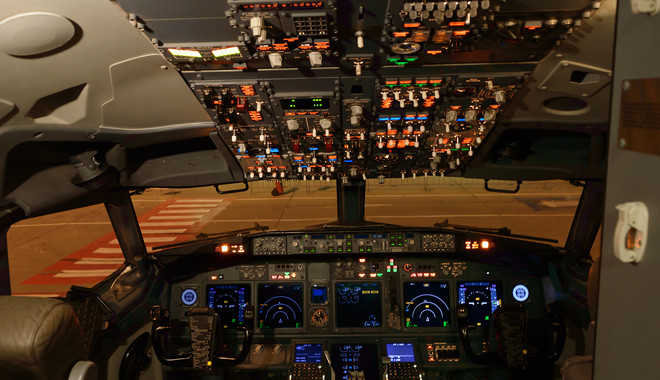 Boeing 337 Cockpit